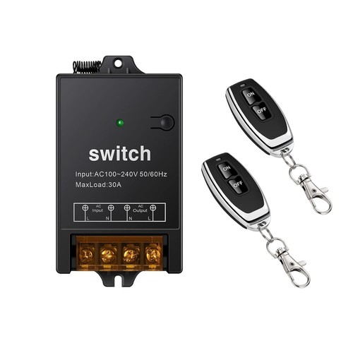 220v Remote Control Switch with Voltage Isolationac 120v Wireless ...