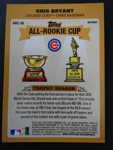 2017 Topps Update Series All Rookie Cup Baseball Cards You U Pick From ...