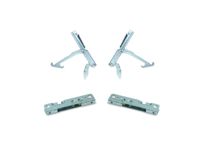 GENUINE BOSCH OVEN DOOR HINGES COMPLETE ASSEMBLY WITH SUPPORTS | eBay