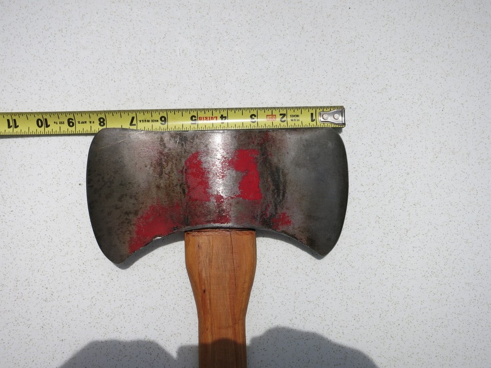 TRUE TEMPER WOOD SLASHER DOUBLE BIT 2 1/2 LB CRUISER SADDLE AXE COUNCIL ...