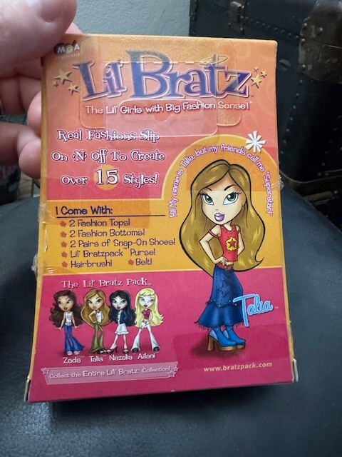 2004 Lil' Bratz Talia Target Exclusive 5 Inch Doll Bratz Pack MGA Open ...
