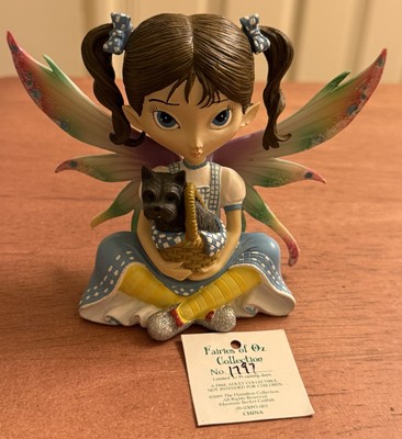 RARE Wizard of Oz DORTHY FAIRY TOTO "FAIRIES of OZ" Hamilton Collection ...