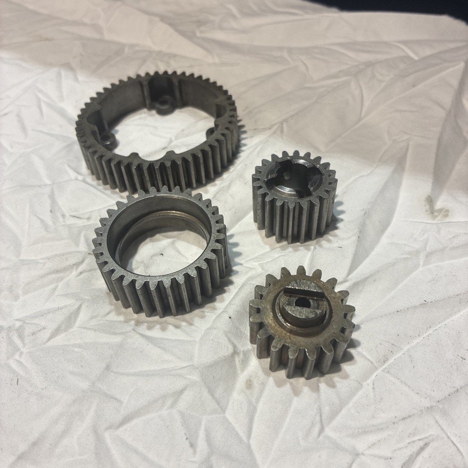 BAJA GEARBOX GEAR SET, 4 PCS trans HPI BAJA 5B/SS rovan 48t 30t 20t 17t ...