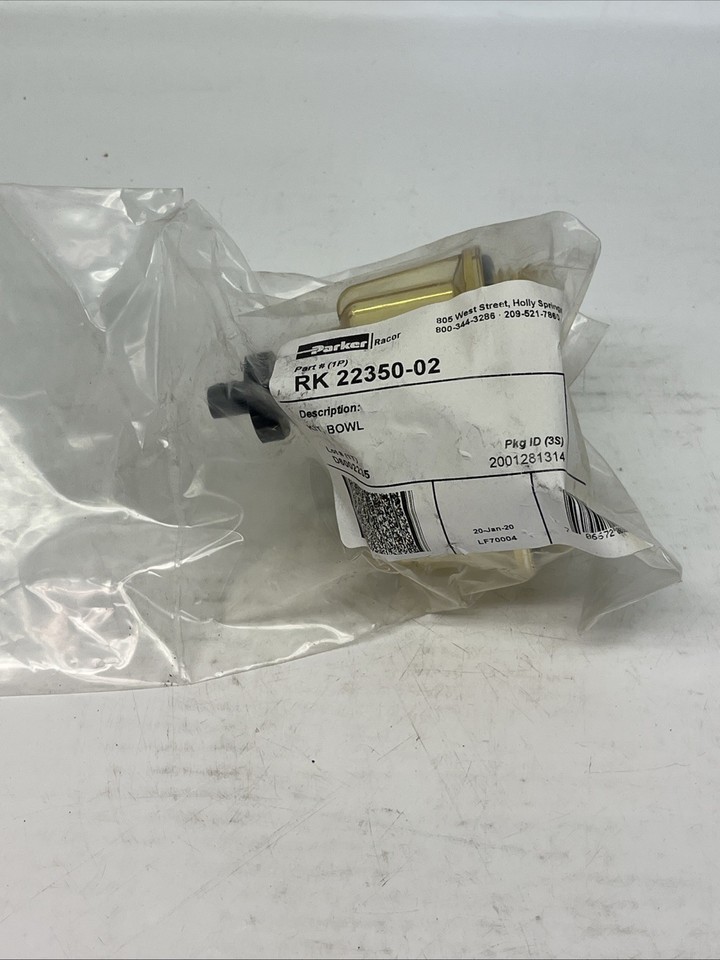 Parker Racor RK 22350-02 Plastic Replacement Bowl Kit | NEW | USA ...