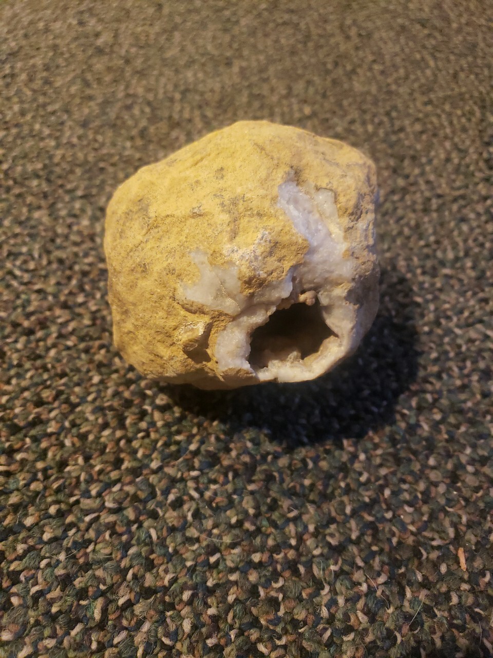 5” Unique Geode Crystal Unopened Quartz Natural Break Your Own | eBay