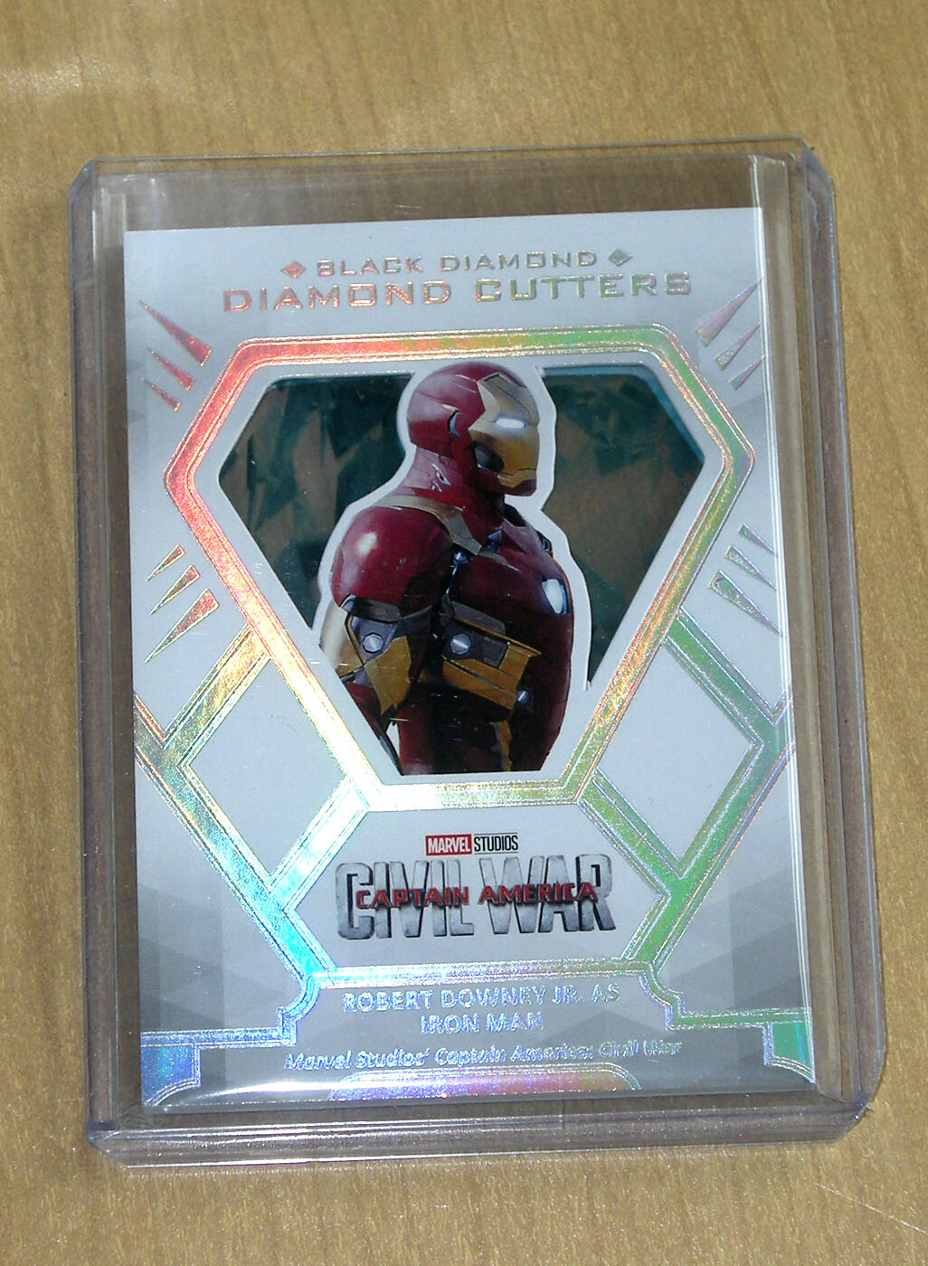 2021 UD Marvel Black Diamond Cutters Robert Downey JR IRON MAN DC-11 | eBay