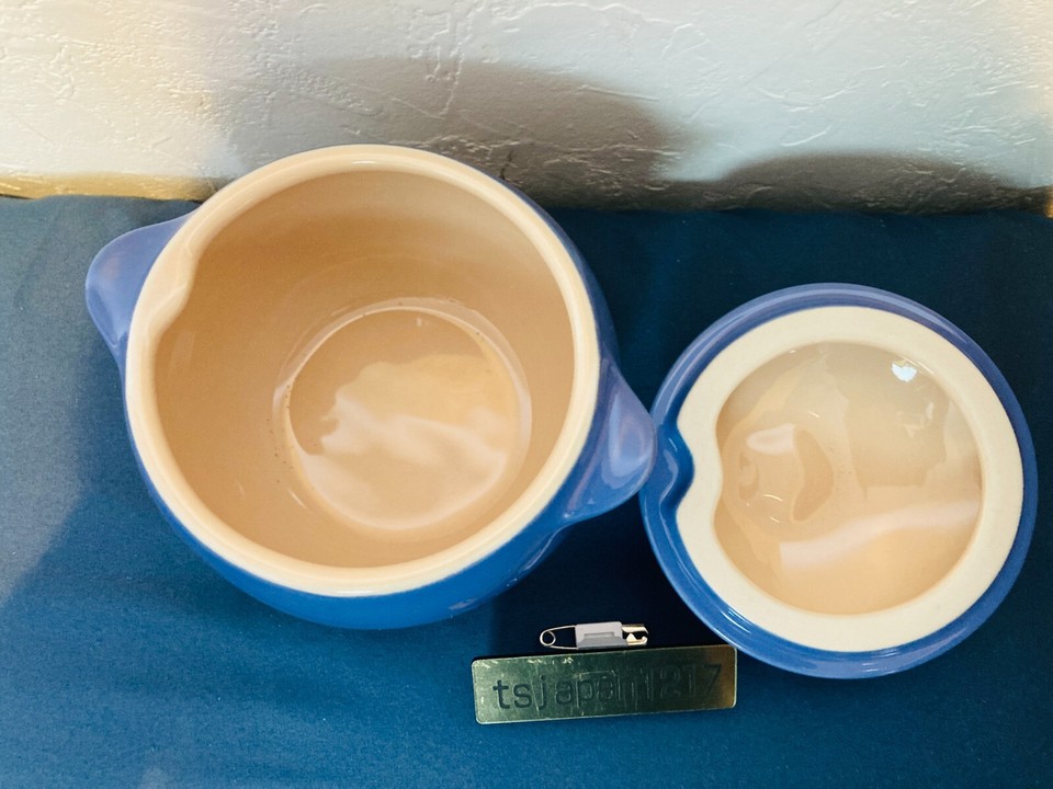 Le Creuset Mini Blueberry Cocotte Vegetable Series 0.6L 20zo Stoneware ...