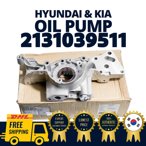 GENUINE OEM Hyundai Kia Engine Oil Pump Santa Fe XG250 Sedona Sorento ...