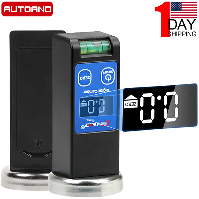 Universal Magnetic Camber Gauge Tool Digital Castor Wheel Alignment ...