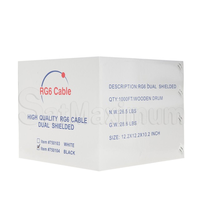 Cables Direct Online RG6 Dual RG6 18 AWG Coaxial Cable for sale online ...