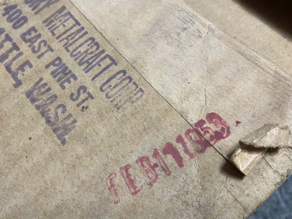 Vintage Guardian Service Aluminum Set Of 3 Triangle Heart Shape with ...