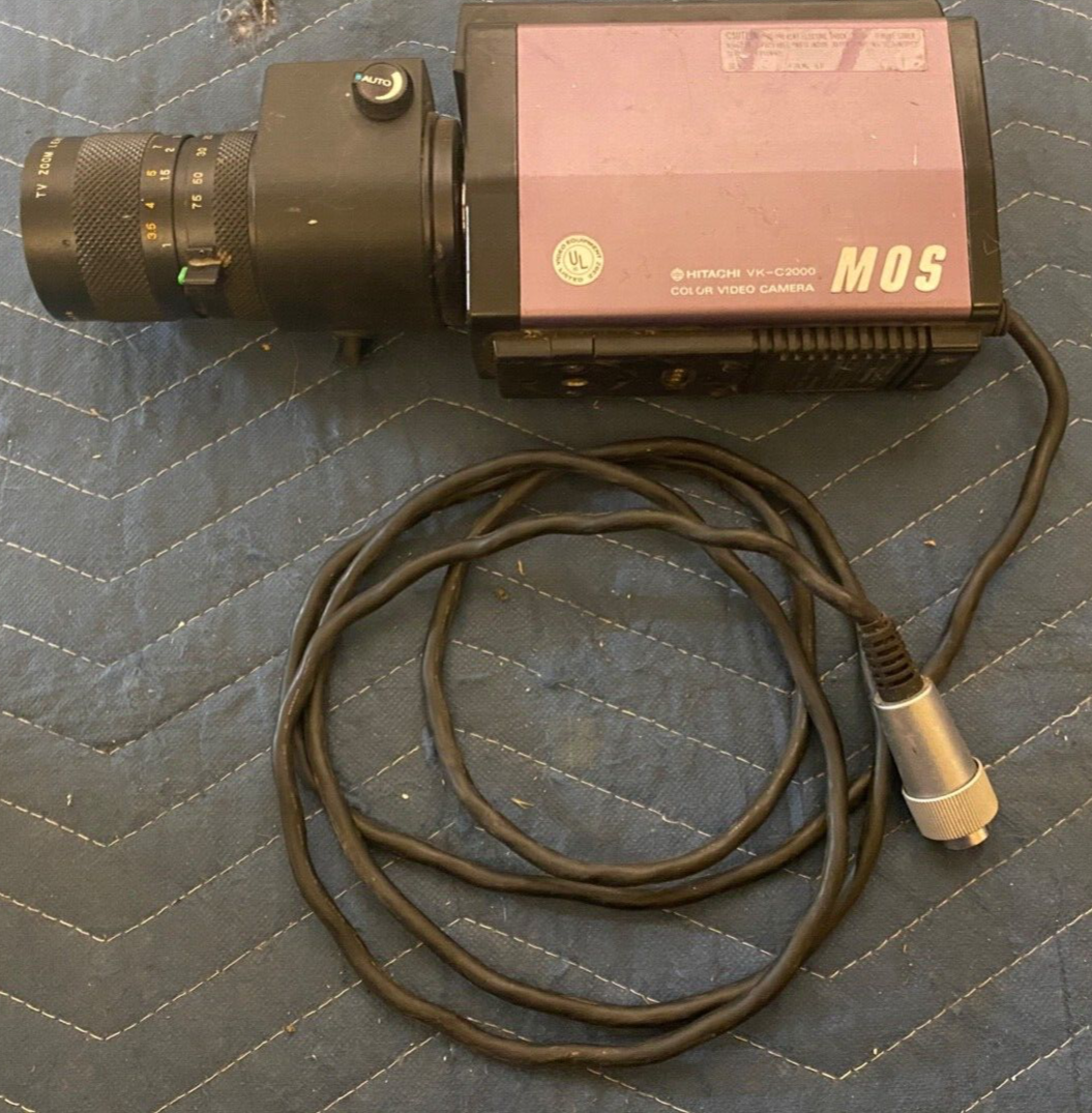 HITACHI VK-C2000 COLOR VIDEO CAMERA MOS | eBay