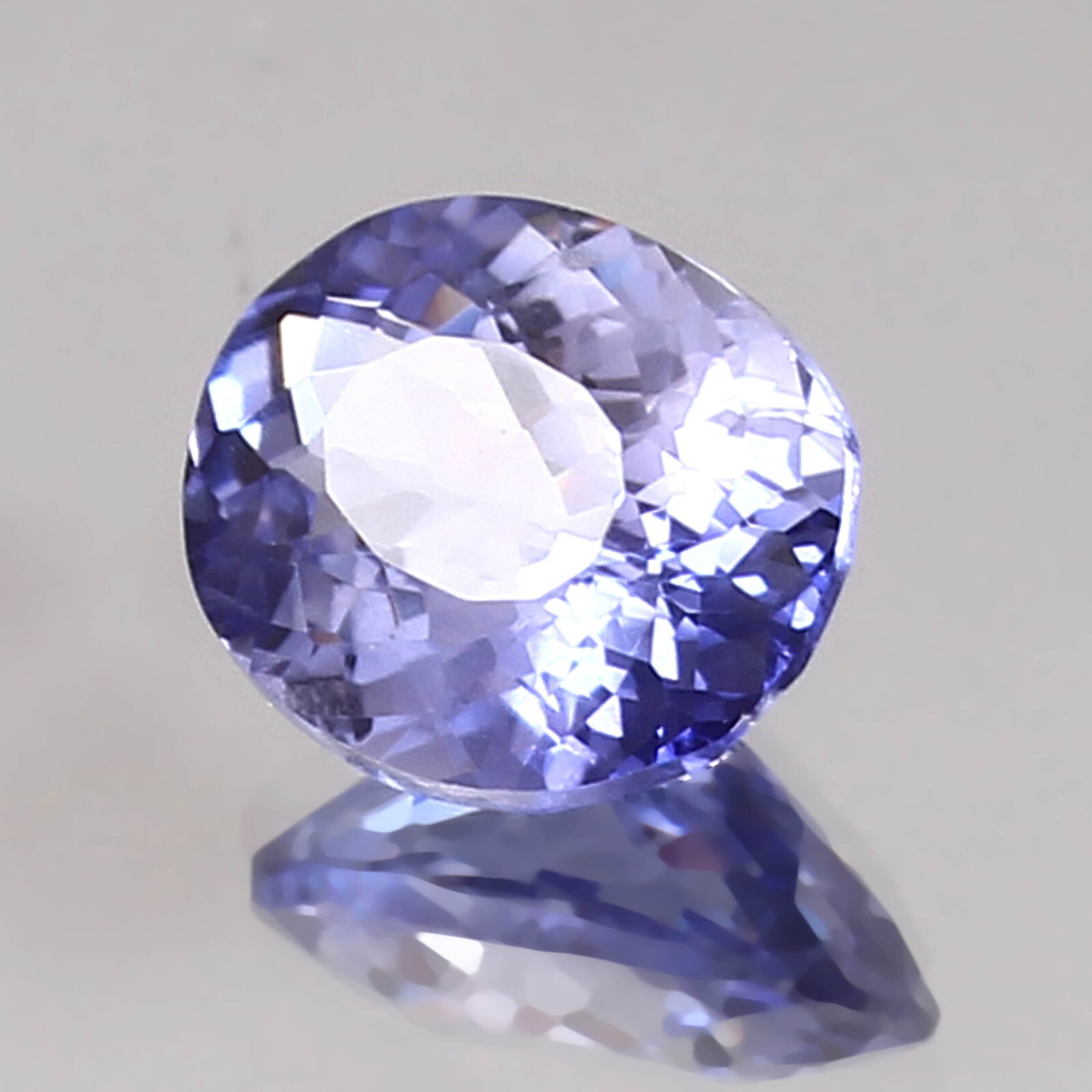 Natural Bi Color Pastel Blue Montana Sapphire Loose Oval Gemstone Cut 4 ...