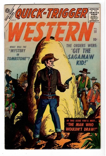 Quick-Trigger Western #18 (1957) Atlas/Marvel Very Fine | eBay