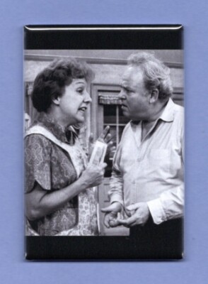 ALL IN THE FAMILY TV SHOW *2X3 FRIDGE MAGNET* ARCHIE EDITH BUNKER ...