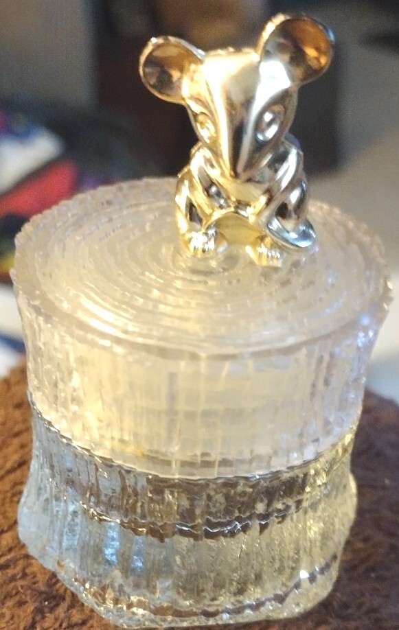 Vintage Avon Mouse on a Tree Trunk Perfume Bottle | eBay