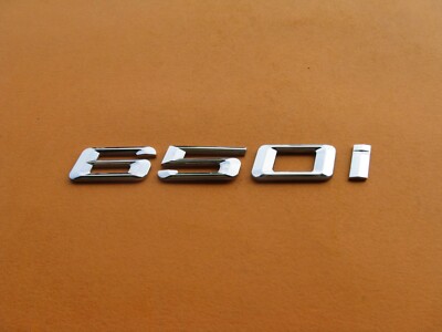 04 05 06 07 08 09 10 BMW 650I REAR TRUNK CHROME EMBLEM LOGO BADGE SIGN ...