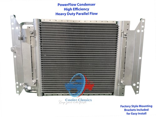 62 63 64 65 66 Chevy Nova II SS PowerFlow ACCondenser Parallel 3857132 ...