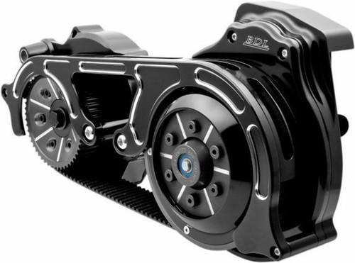 BDL Black 2" Open Primary Kit Upgrade Belt Drive Harley 17+ Touring M8 ...