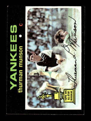 1971 Topps Baseball #5 Thurman Munson Excellent New York Yankees | eBay