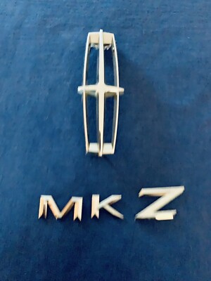 06 07 08 09 LINCOLN MKZ REAR CHROME EMBLEM LOGO BADGE SIGN SYMBOL SET ...
