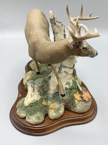 Danbury Mint One More Step Nick Bibby Deer Whitetail NO COA/STYROFOAM ...
