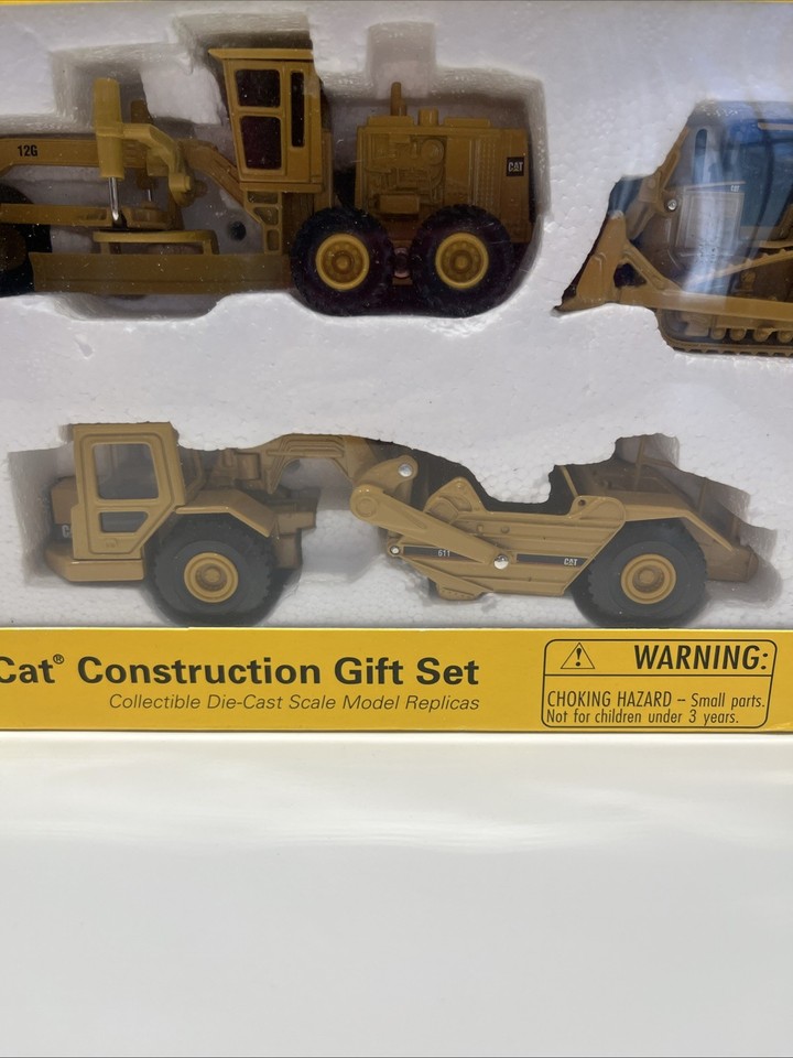 Vintage 2002 Cat Construction Set 1:64 Scale 55114 Norscot Not mint | eBay
