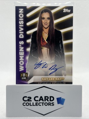 Kay Lee Ray 2021 Topps WWE NXT UK Autograph Purple Card A-KLR 30/99 | eBay