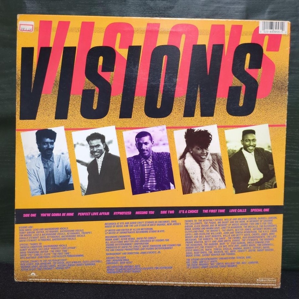 VISIONS 「Visions」 LP | eBay