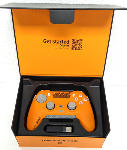 SCUF Envision Pro Wireless Controller for PC Only Gray / Orange | eBay