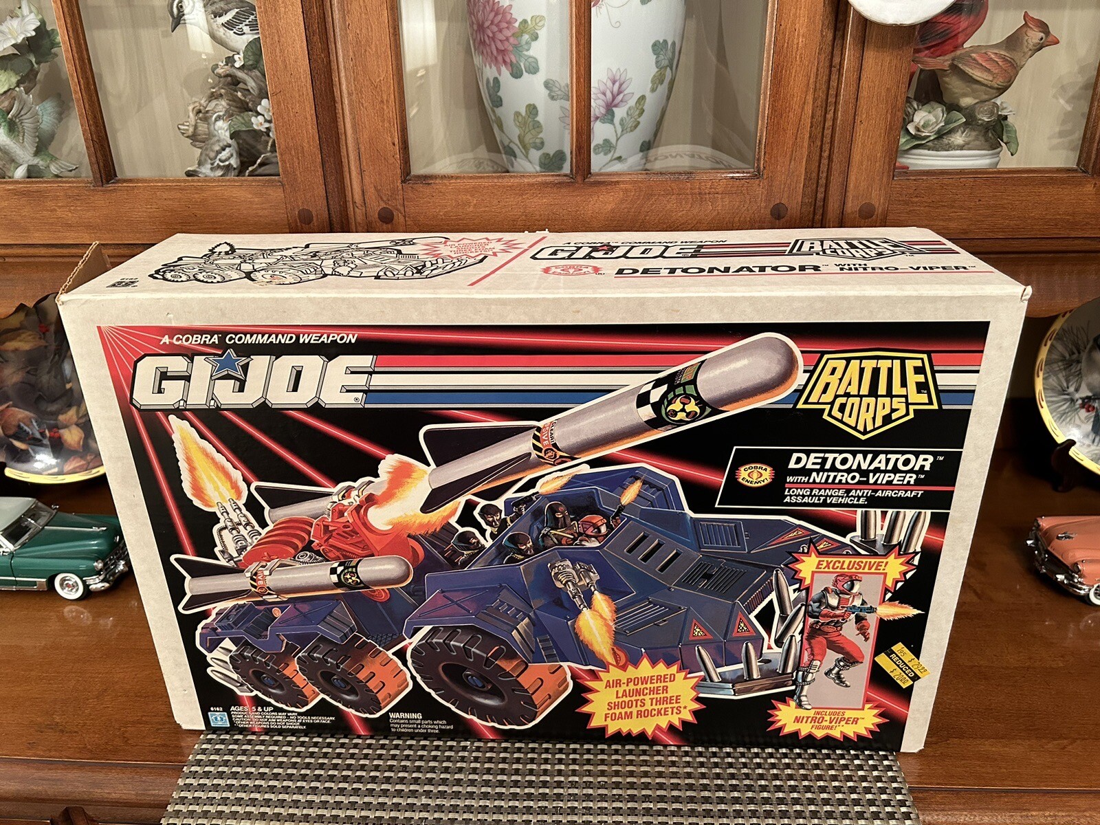 GI Joe A Real American Hero 1992 Battle Corps Cobra Detonator Box ...