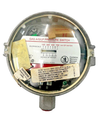 Pressure - Gas Pressure Switch
