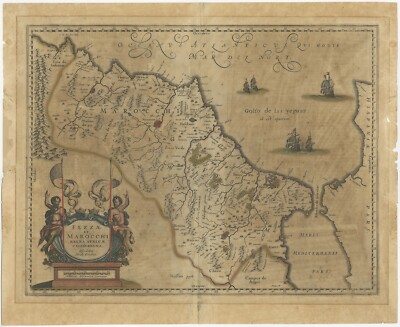 1900-Now - Map Of Morocco