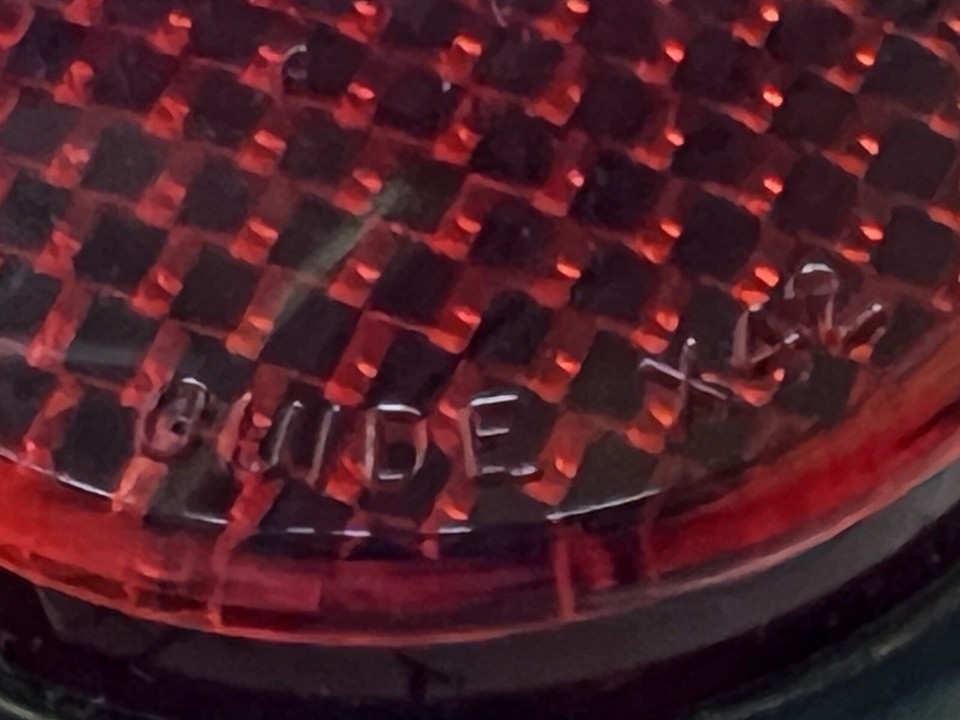 NOS Guide X-42 Stimsonite Reflector Chevy Buick 51 52 53 54 55 56 GM ...