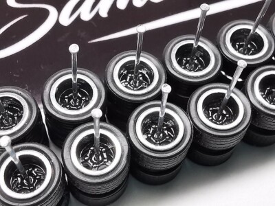 Samed Wheels 10 set pack 5 bolt black chrome ring 10mm #45 | eBay
