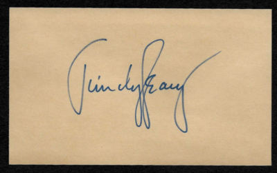 Timothy Leary Autograph Reprint On Genuine Original Period 1960s 3X5 ...