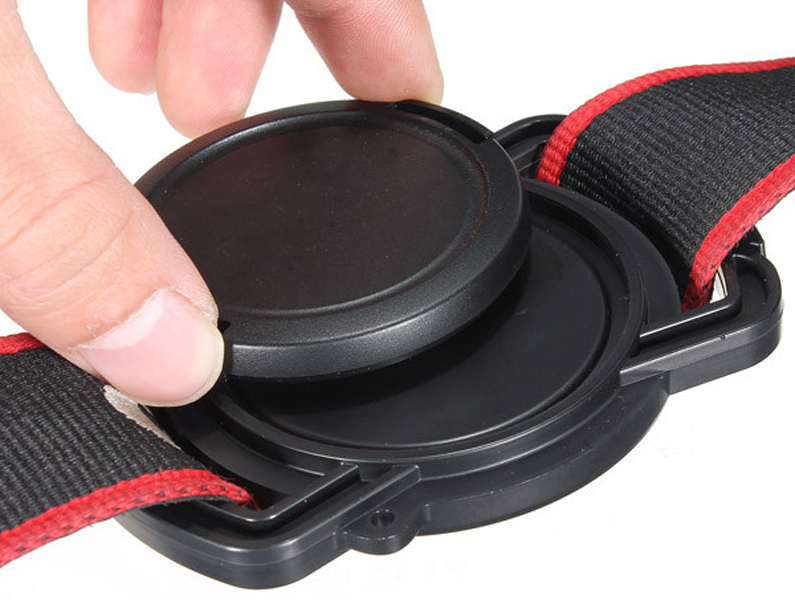 Camera Lens Cap keeper 52mm 58mm 67mm Universal Camera Lens Cap Buckle ...