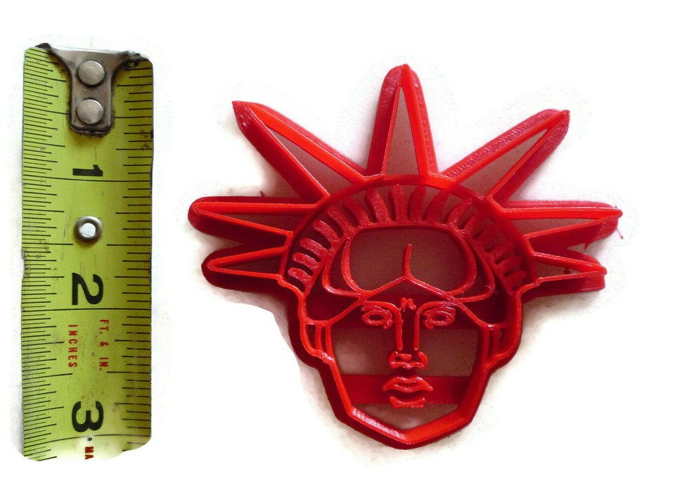 Statue of Liberty Face and Torch cookie cutter set | eBay