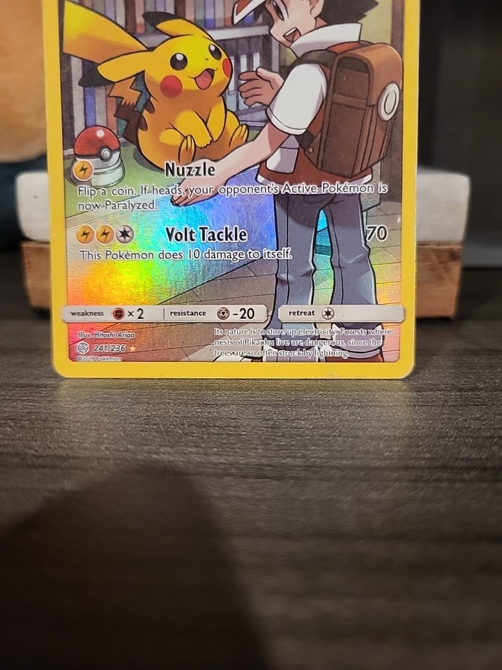 Pikachu cosmic eclipse full art secret rare 241/236 Ultra Rare | eBay