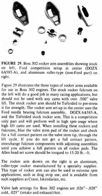 D0ZX-6A585-A OEM Ford 1969 1970 Boss Mustang 302 Roller Bearing Rocker ...