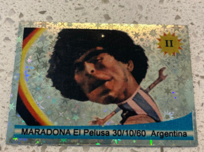 2006 World Cup Venezuelan Sticker Diego Maradona Reyauca Very Rare ...