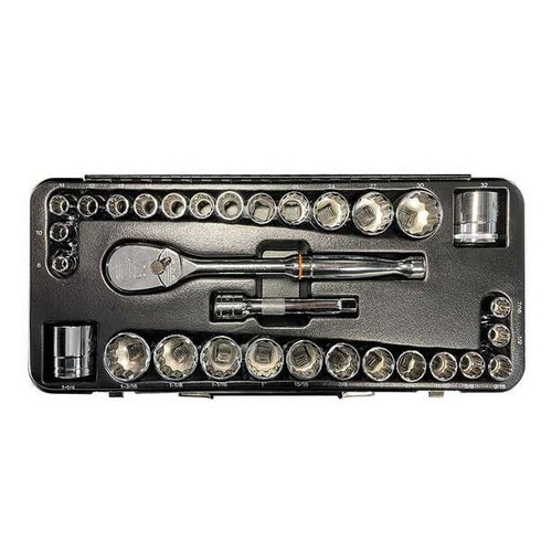 GEARWRENCH 31 PIECE 1/2INCH DRIVE METRIC & SAE SOCKET SET 87021 | eBay