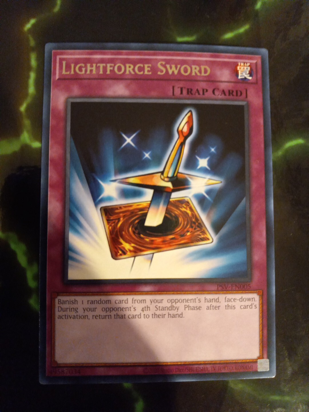 YuGiOh! - Lightforce Sword PSV-EN005 Rare 25th Anniversary Edition Near ...