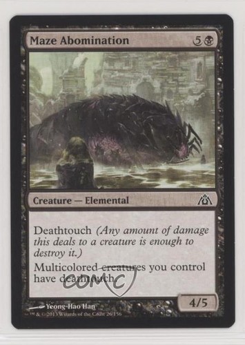 2013 Magic: The Gathering - Dragon's Maze Maze Abomination #26 2k3 | eBay