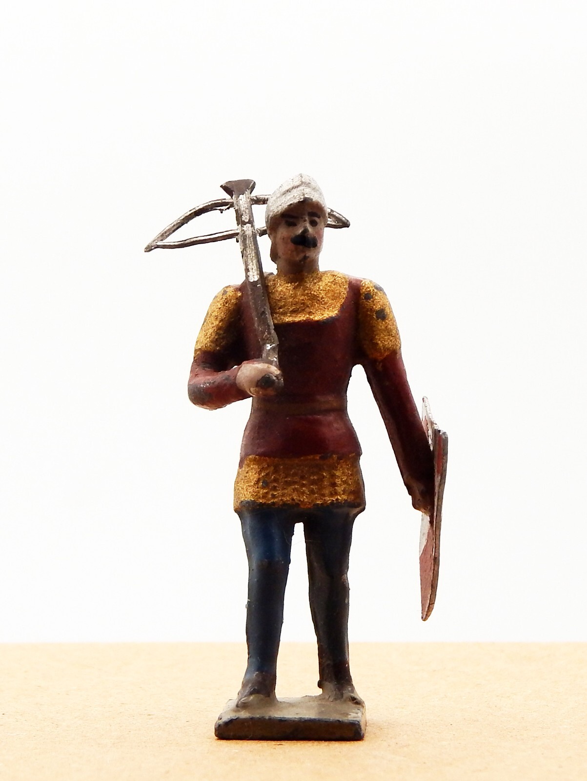 CBG MOYEN AGE, ARBALÉTRIER FRANCAIS FAISANT SA RONDE, PIÉCE RARE ET ...