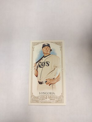 2012 (RAYS) Topps Allen and Ginter Mini #230 Evan Longoria (PWE) | eBay