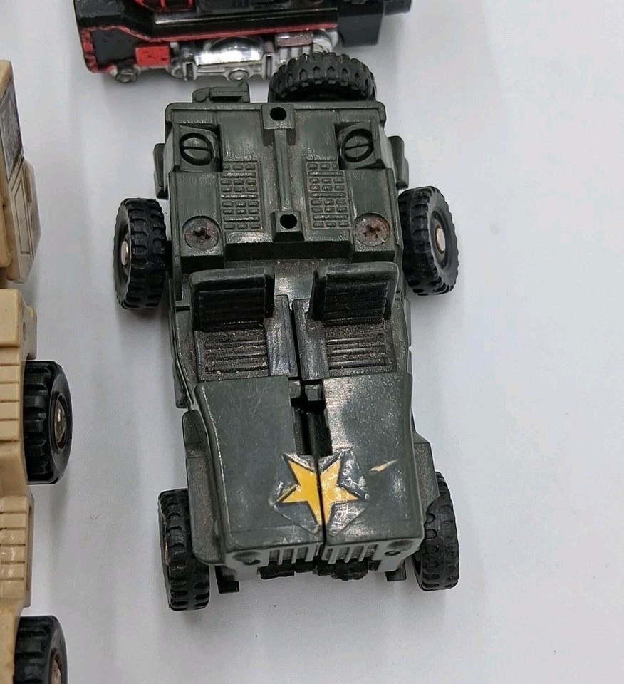 Vintage GoBots Transformers Lot of 5 1980s Bandai - Geeper Creeper Jeep ...