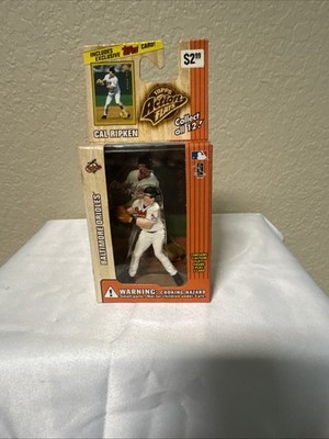 1999 Topps Action Flats Cal Ripken Baseball Card & Figure Baltimore ...
