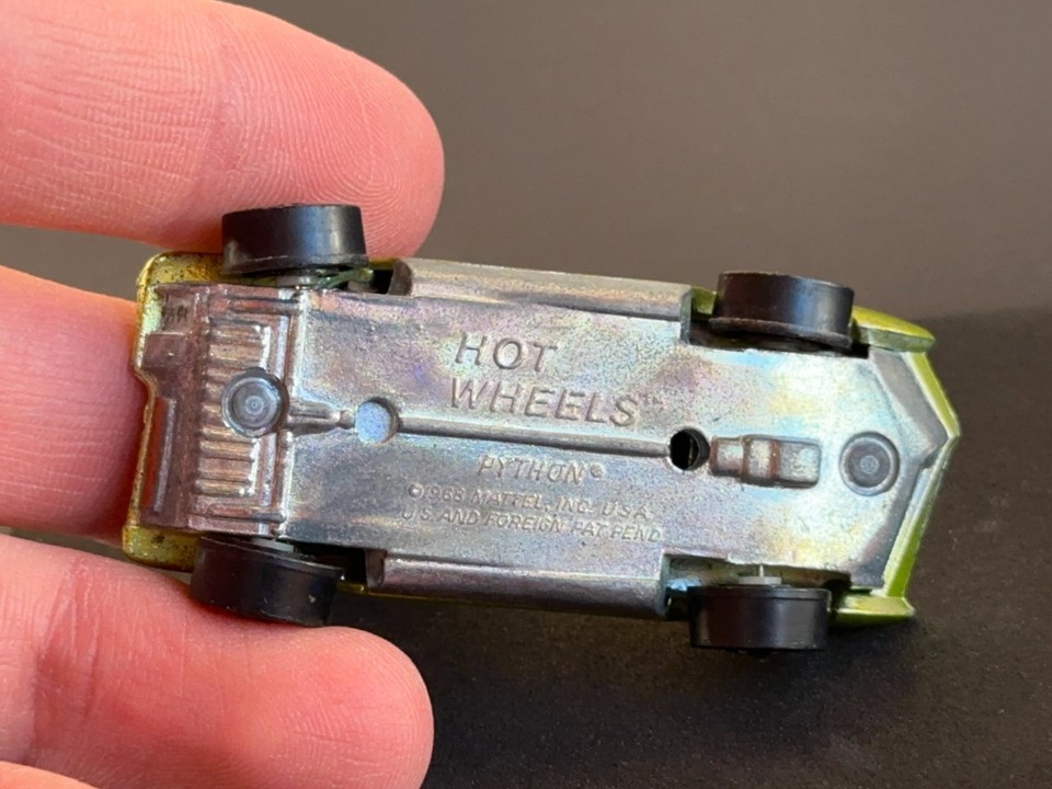 Vintage Hot Wheels Redline 1968 FULL BLACK ROOF Antifreeze Python US - MINTY! | eBay