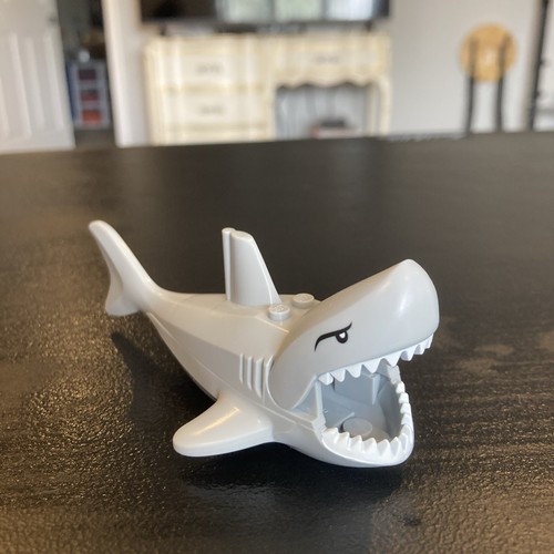 Lego Great White Shark Large Ocean Animal Minifigure From Sets 6243 And ...